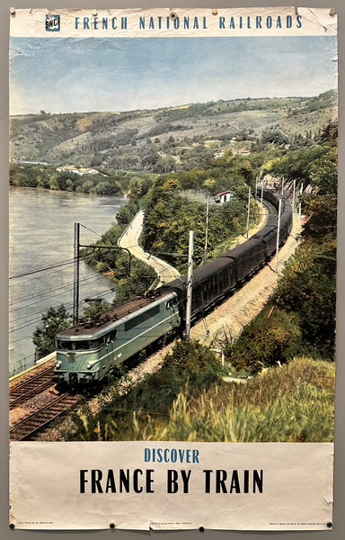 Dicover France by train – Poster Museum