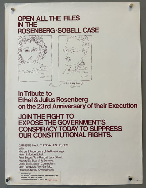 Ethel and Julius Rosenberg – Poster Museum