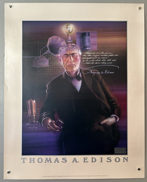 Thomas A. Edison – Poster Museum