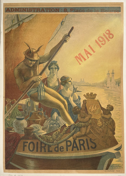 Foire de Paris Mai 1918 – Poster Museum