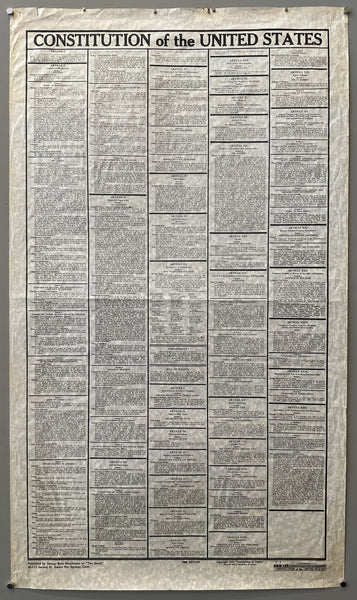 Constitution of the United States – Poster Museum