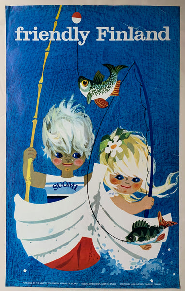 Friendly Finland Poster – Poster Museum