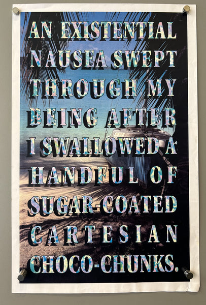 Humorous Philosophy Quote – Poster Museum