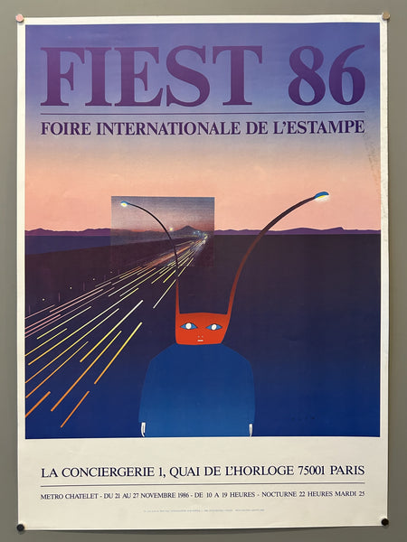 Fiest 86: Foire Internationale de L'Estampe – Poster Museum