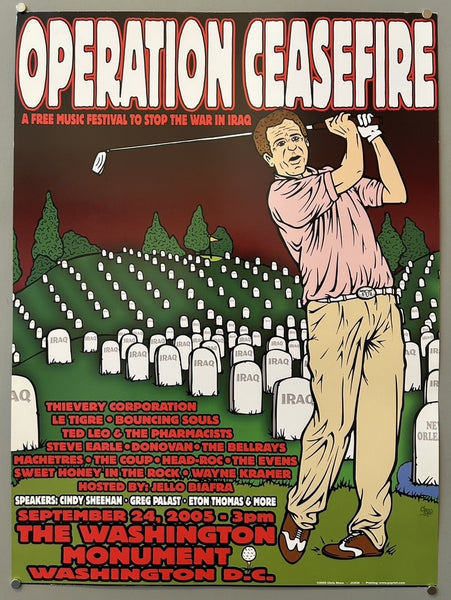 Operation Ceasefire – Poster Museum