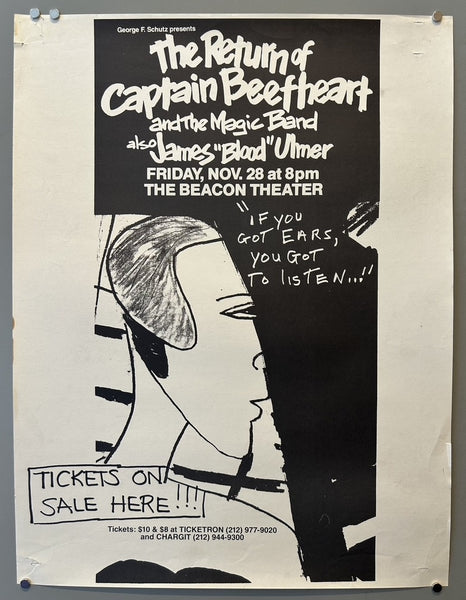 The Return of Captain Beefheart and the Magic Band – Poster Museum