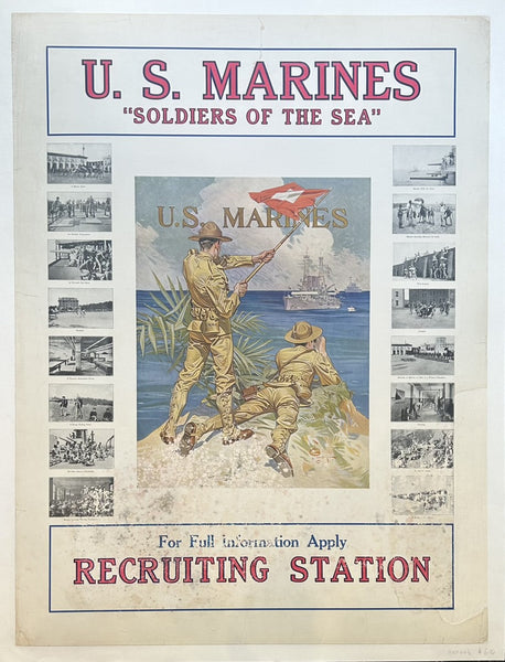 U.S MArines ' Soldiers Of The Sea' – Poster Museum