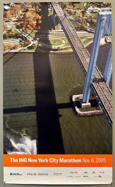 ING New York City Marathon Poster – Poster Museum