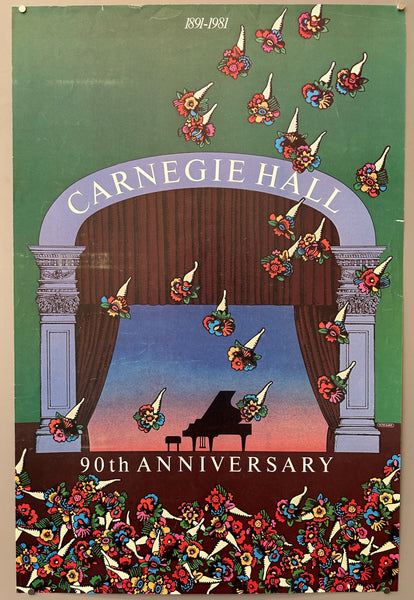 Carnegie Hall 90th Anniversary – Poster Museum