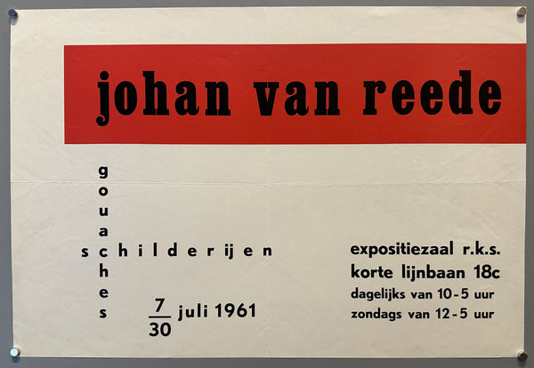 Johan van Reede – Poster Museum