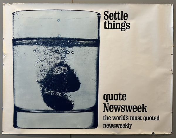 Settle things quote Newsweek – Poster Museum