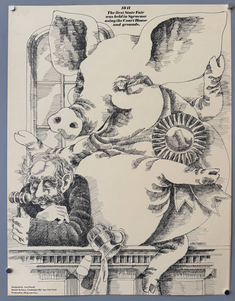 1841 The First State Fair... – Poster Museum