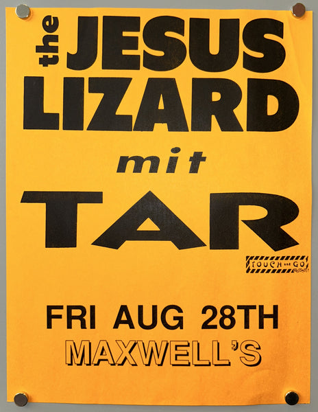 The Jesus Lizard mit Tar – Poster Museum