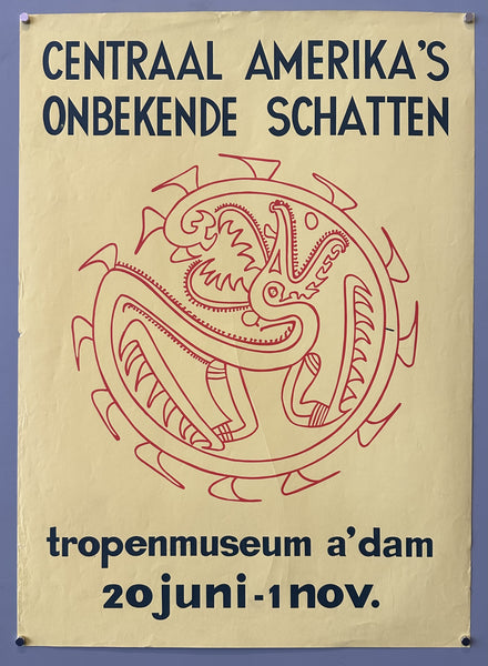 Central Amerika's Onbekende Schatten Poster – Poster Museum