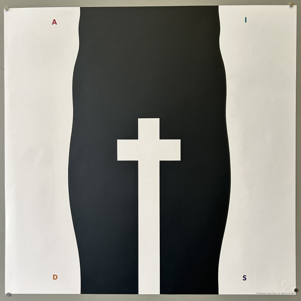 Aids Grave Warning – Poster Museum