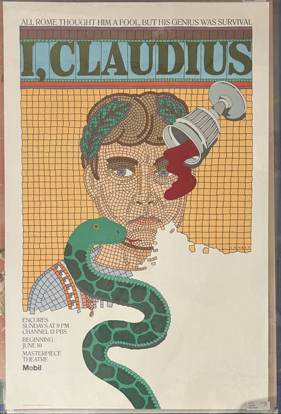 Mobil Masterpiece Theatre 'I, Claudius' – Poster Museum