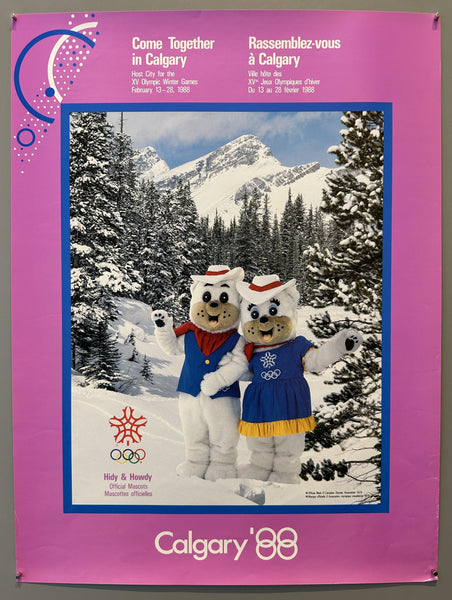 Come Together in Calgary Olympic Poster #2 – Poster Museum