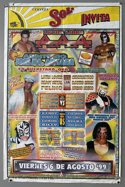Lucha Libre AAA Poster – Poster Museum