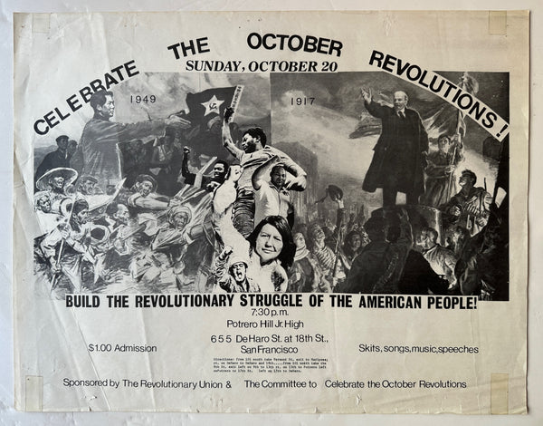 Celebrate the October Revolutions! Poster – Poster Museum