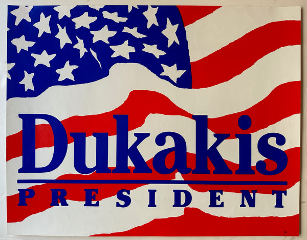Dukakis for President Poster – Poster Museum