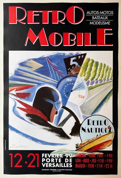 Retromobile 1999 Poster – Poster Museum