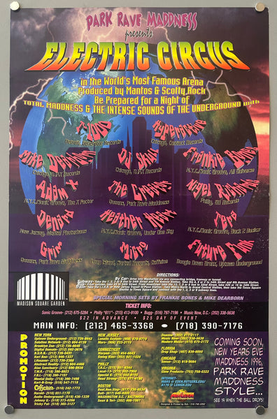 Park Rave Presents Electric Circus – Poster Museum