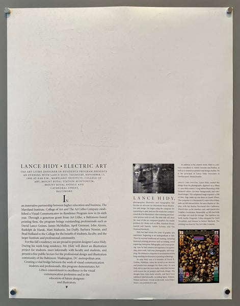 Lance Hidy Electric Art – Poster Museum