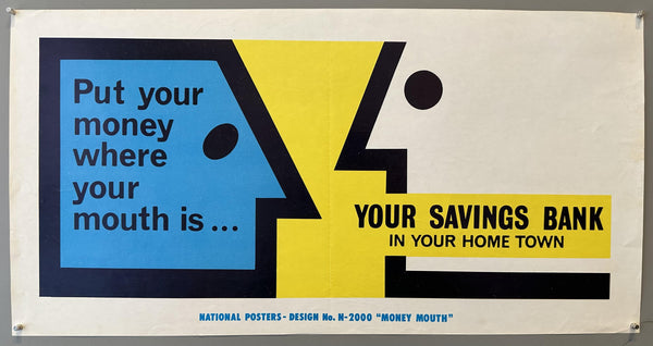 National Posters 'Money Mouth' Poster – Poster Museum