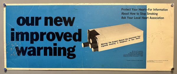 Our new improved warning – Poster Museum