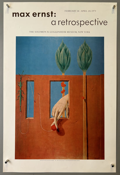 Max Ernst: A Retrospective – Poster Museum