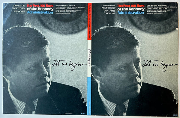 Let Us Begin Book Jacket Poster – Poster Museum