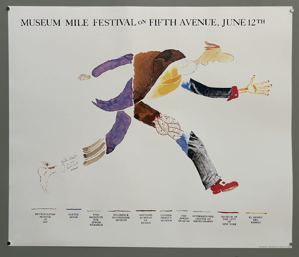 Museum Mile Festival on Fifth Avenue – Poster Museum