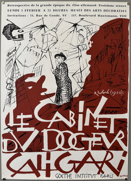 Le Cabinet du Docteur Caligari – Poster Museum
