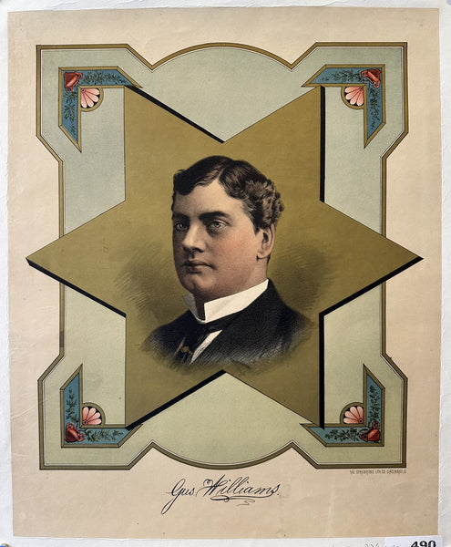 Gus Williams Portrait – Poster Museum