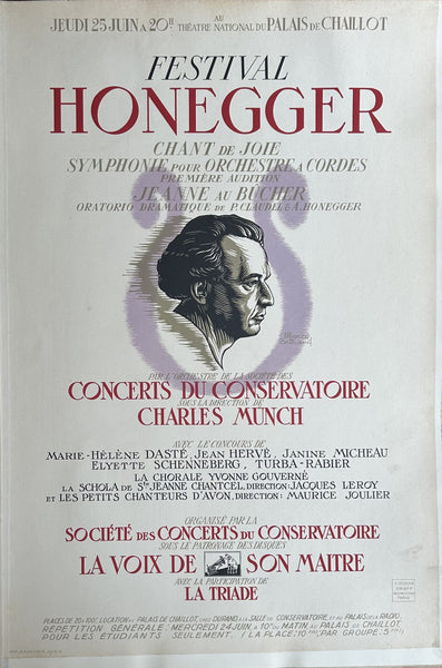 Festival Honegger – Poster Museum