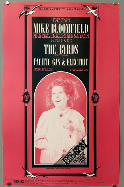 Bill Graham Presents Mike Bloomfield The Byrds – Poster Museum