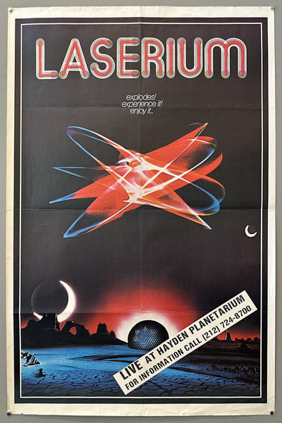 Laserium Live at Hayden Planetarium – Poster Museum