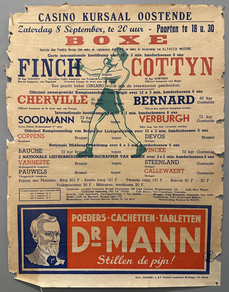 Dutch Boxing c.1956 – Poster Museum