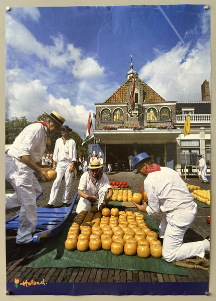 Holland Edam Cheese Market – Poster Museum