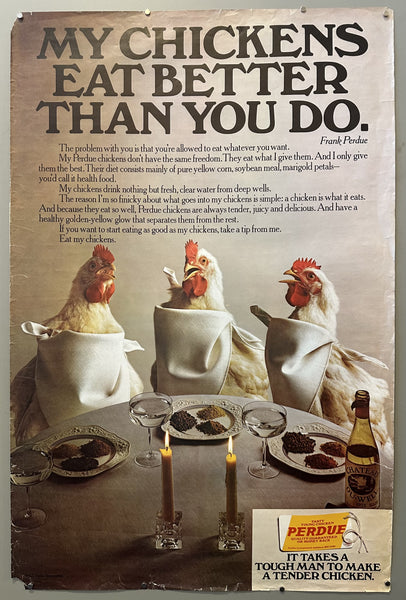 My Chickens Eat Better Than You Do – Poster Museum