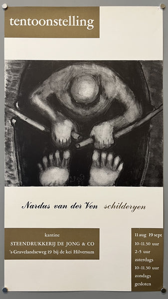 Tentoonstelling Nardus van der Ven Poster – Poster Museum