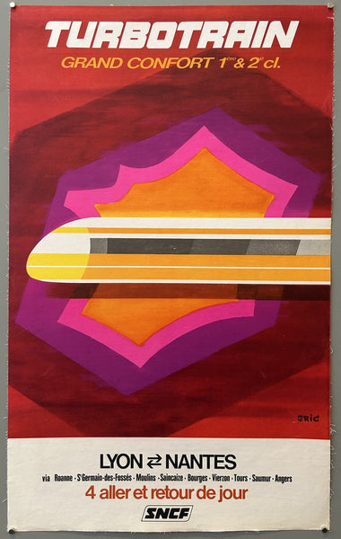 Turbotrain – Poster Museum