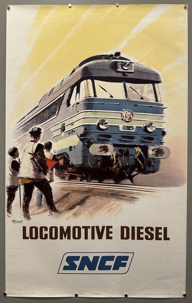 Locomotive Diesel SNCF – Poster Museum