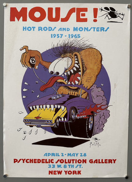 Mouse! Hot Rods and Monsters – Poster Museum