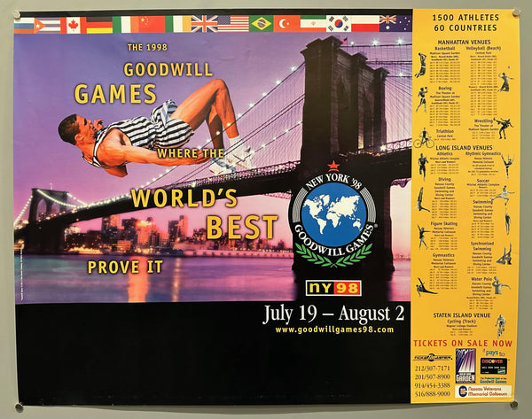 Goodwill Games 1998 Poster – Poster Museum