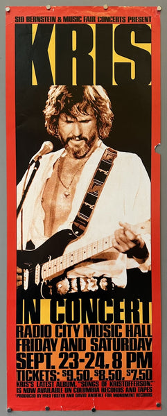 Kris Kristofferson – Poster Museum