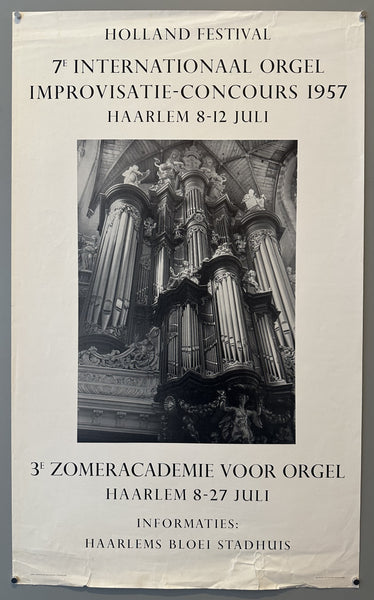 7e Internationaal Orgel – Poster Museum