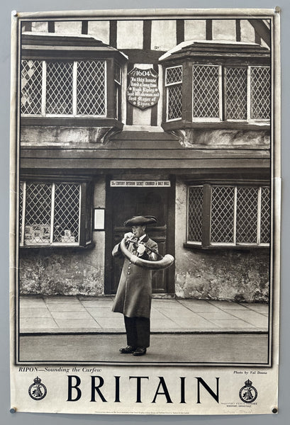 Britain: Ripon Sounding the Curfew – Poster Museum