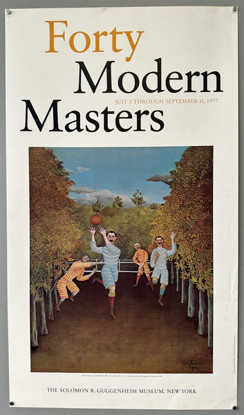 Forty Modern Masters – Poster Museum