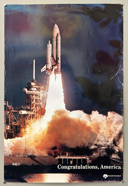 Congratulations, America Rockwell International – Poster Museum